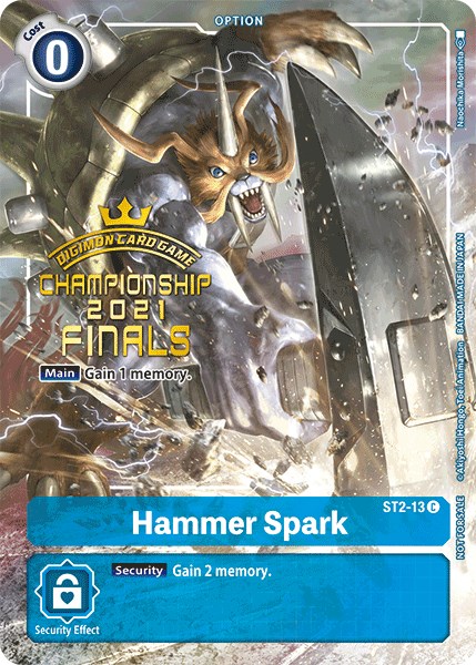Hammer Spark (2021 Championship Finals Tamer's Evolution Pack) - Starter Deck 02: Cocytus Blue ...
