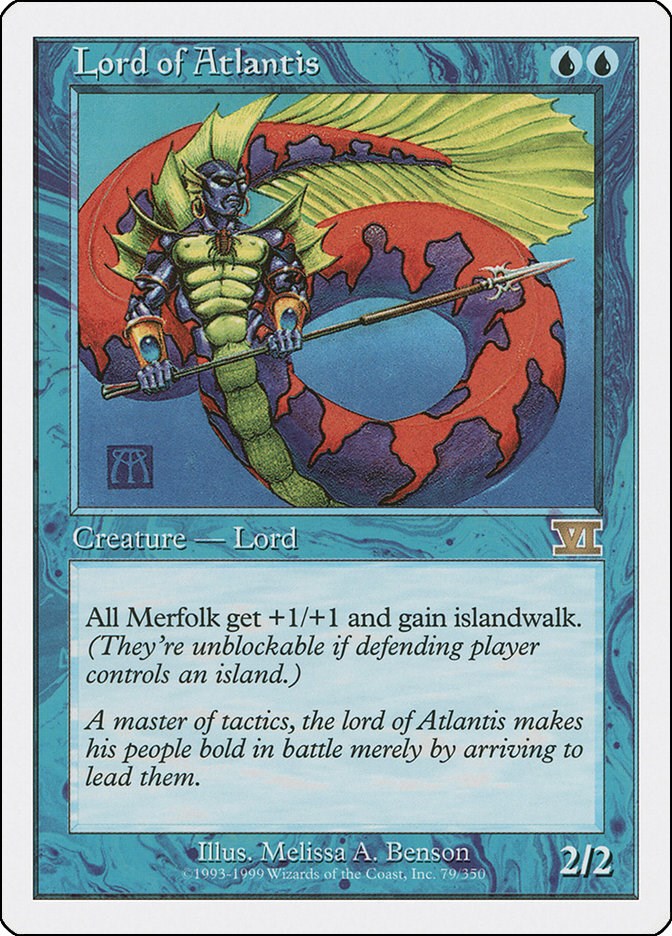 Lord of Atlantis - Classic Sixth Edition - Magic: The Gathering