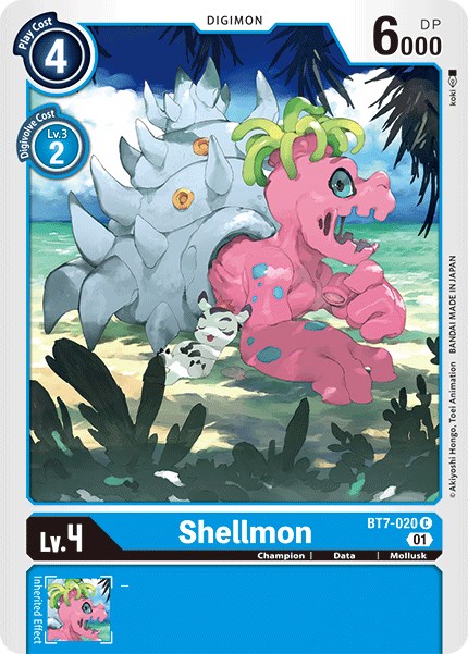 Shellmon - Next Adventure - Digimon Card Game
