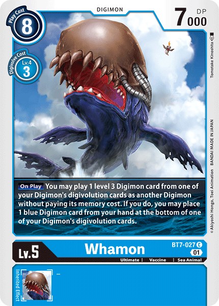 Whamon - Next Adventure - Digimon Card Game