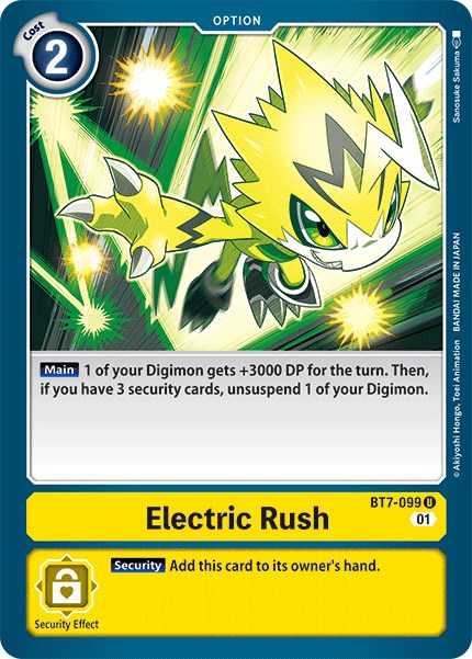 Electric Rush - Next Adventure - Digimon Card Game