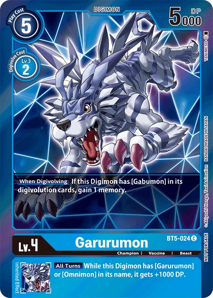 Garurumon (Event Pack 2) - Battle of Omni - Digimon Card Game
