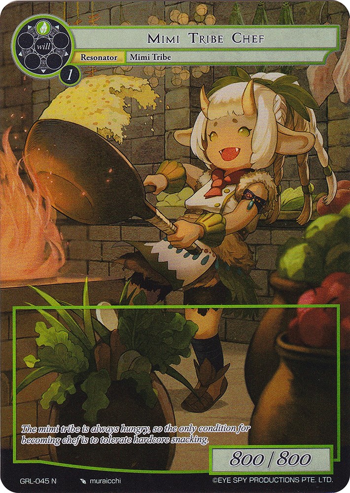 Mimi Tribe Chef (Full Art) - Game of Gods: Reloaded - Force of Will