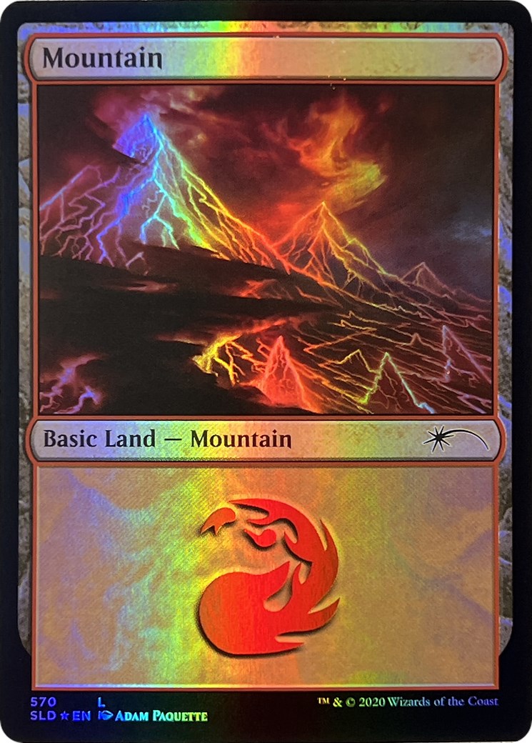Mountain (570) - Secret Lair Drop Series - Magic: The Gathering