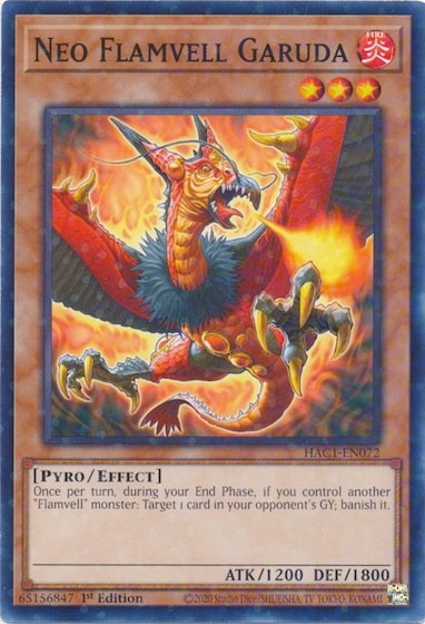 Neo Flamvell Garuda (Duel Terminal) - Hidden Arsenal: Chapter 1 - YuGiOh