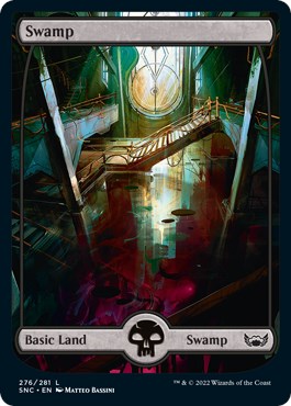 Swamp (276) - Streets of New Capenna - Magic: The Gathering