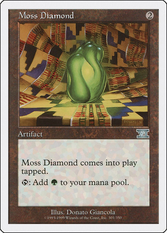 Moss Diamond - Classic Sixth Edition - Magic: The Gathering