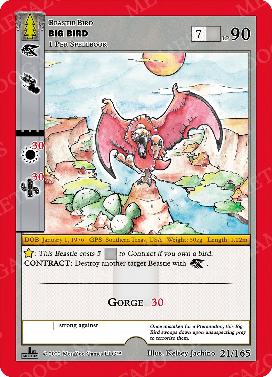 Big Bird - Wilderness: First Edition - MetaZoo