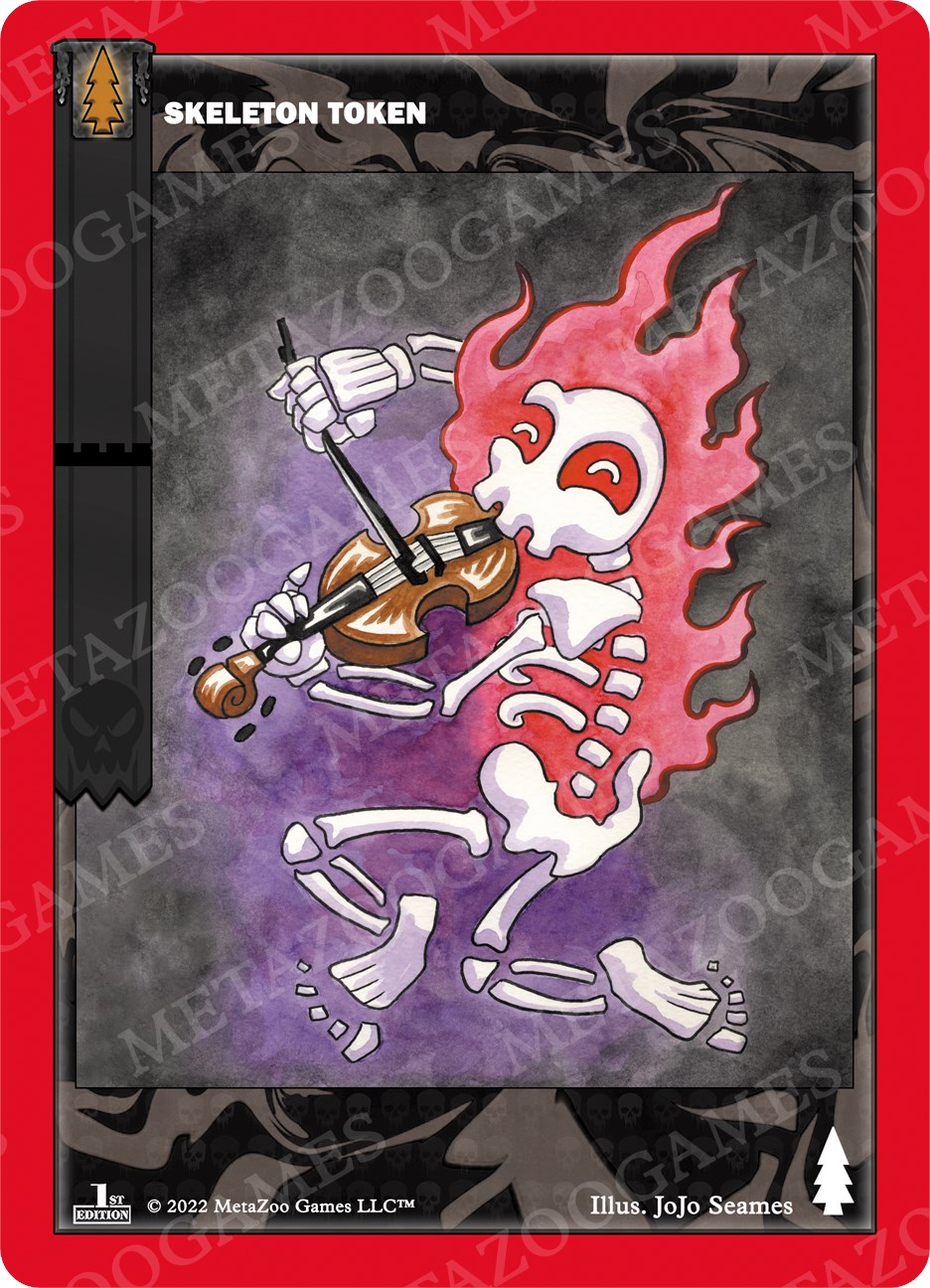 Skeleton Token - Wilderness: First Edition - MetaZoo