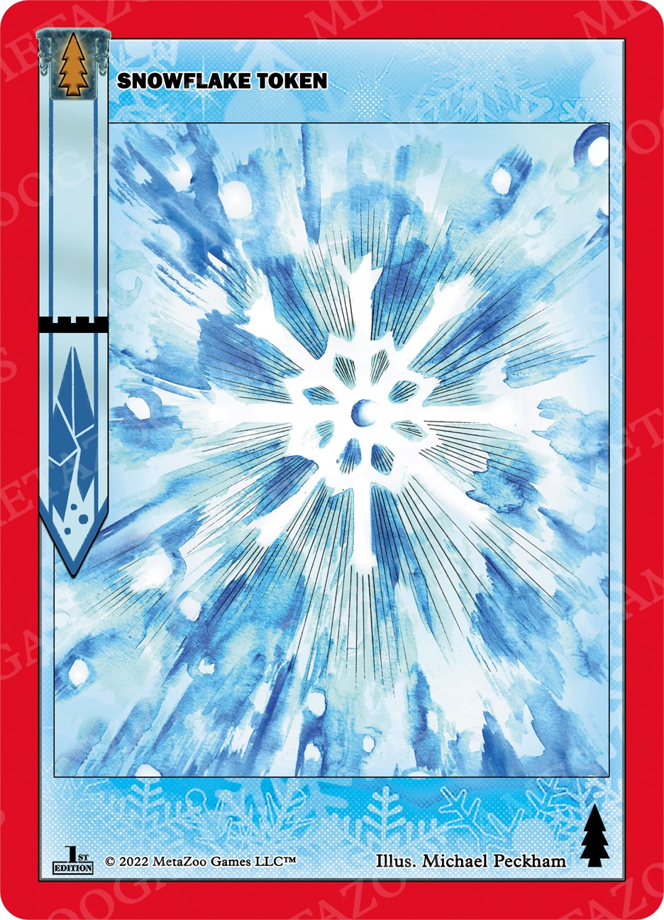Snowflake Token - Wilderness: First Edition - MetaZoo