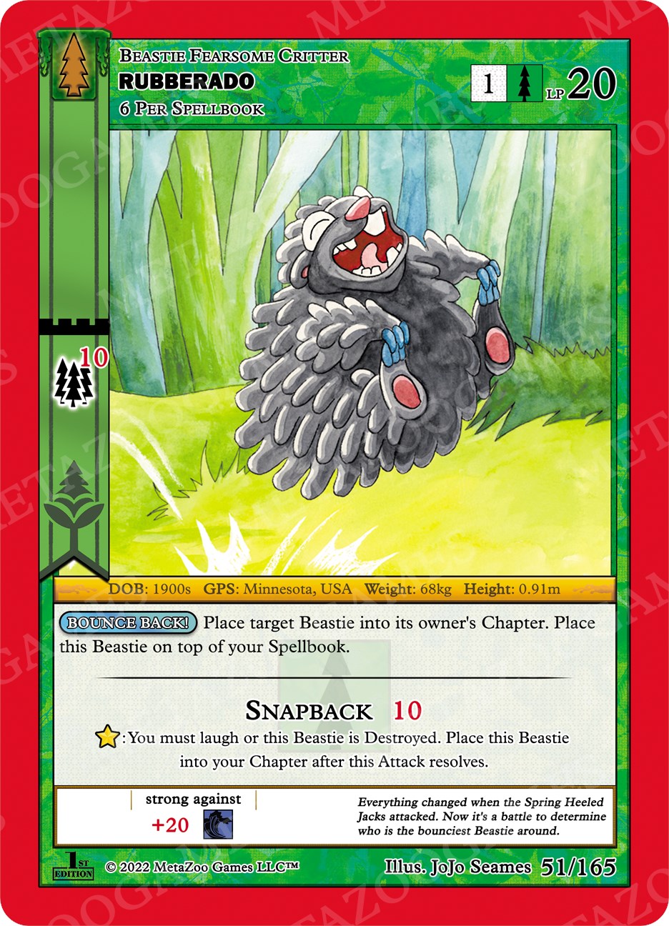 Rubberado - Wilderness: First Edition - MetaZoo