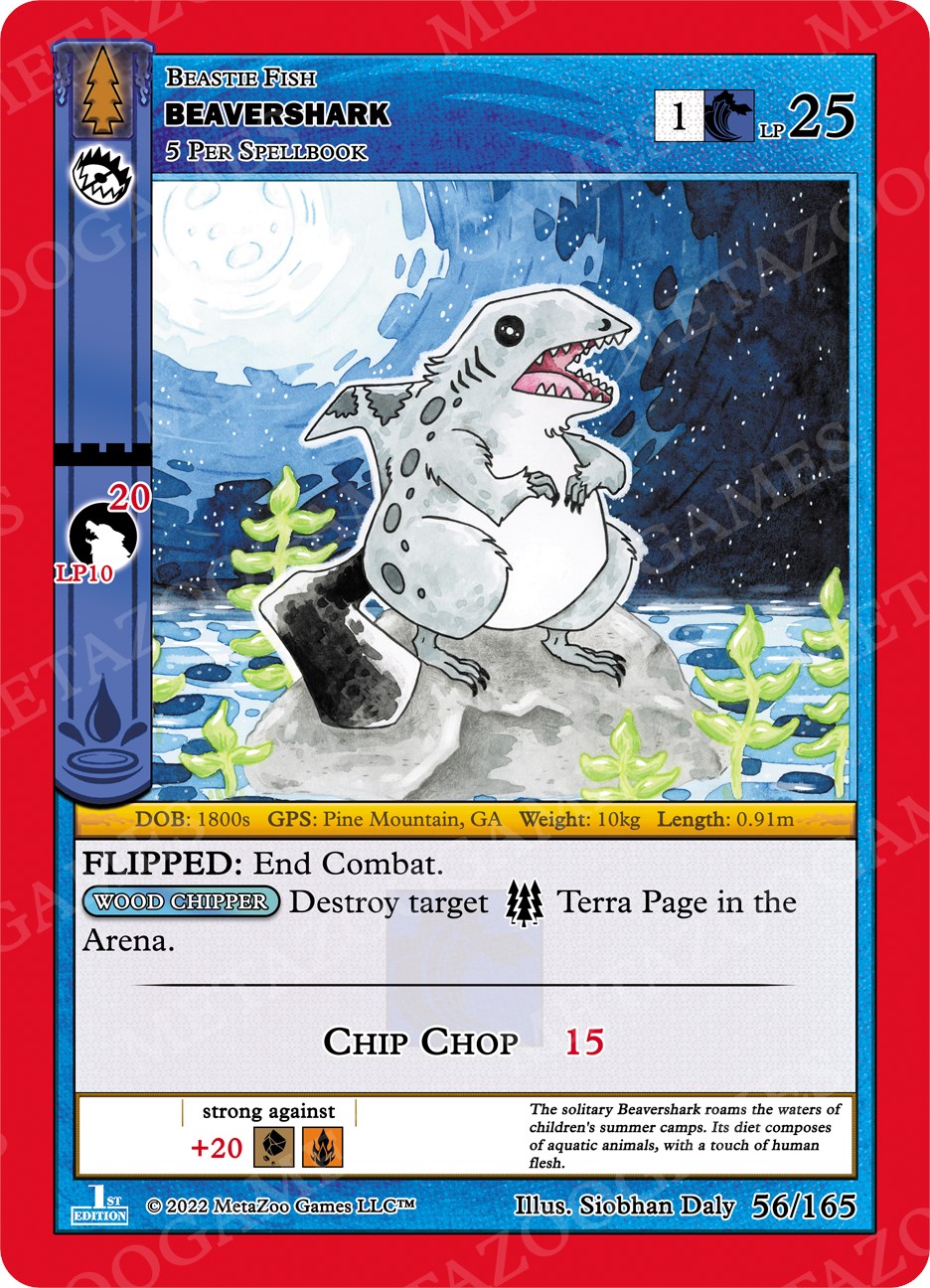 Beavershark - Wilderness: First Edition - MetaZoo