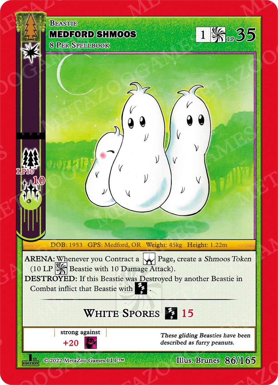 Medford Shmoos - Wilderness: First Edition - MetaZoo