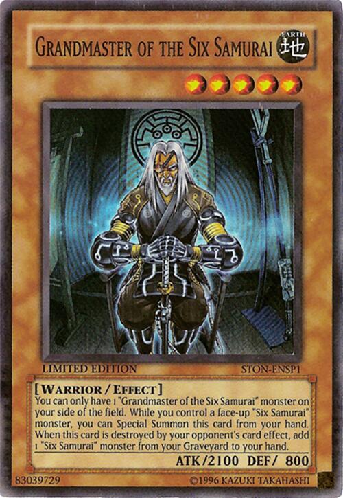 Grandmaster of the Six Samurai - Sneak Preview Series 3 - YuGiOh