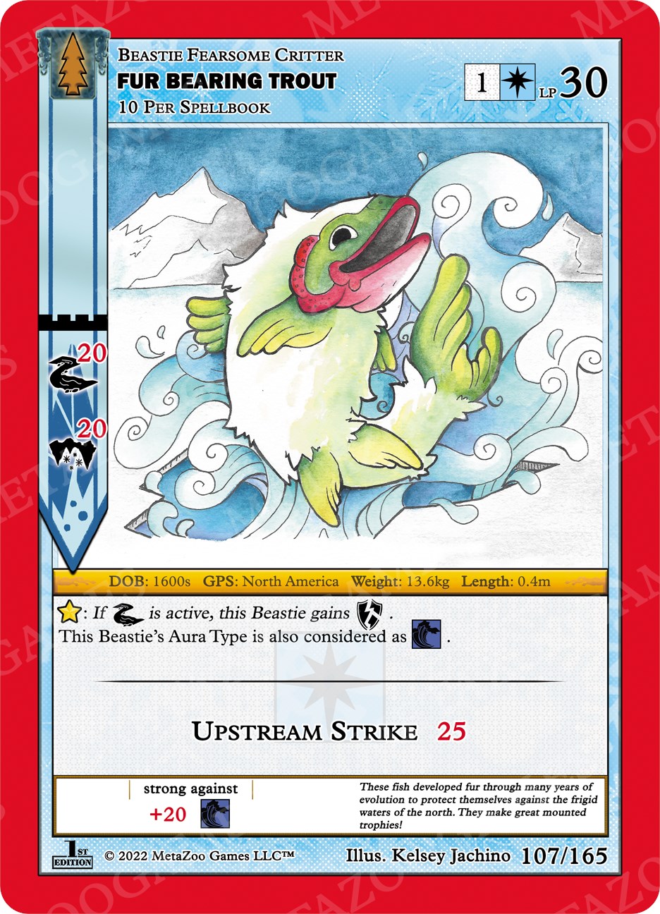 Fur Bearing Trout - Wilderness: First Edition - MetaZoo