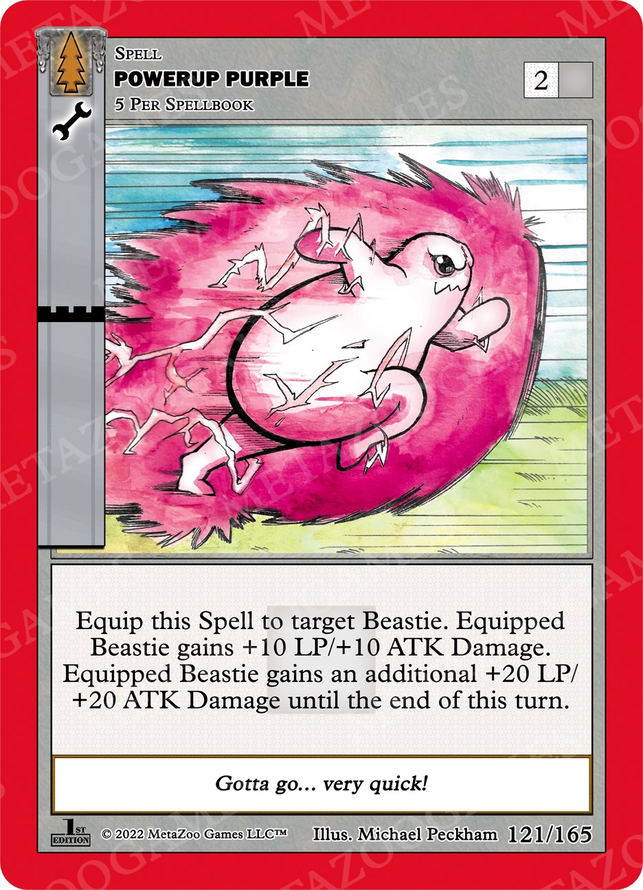 Powerup Purple - Wilderness: First Edition - MetaZoo