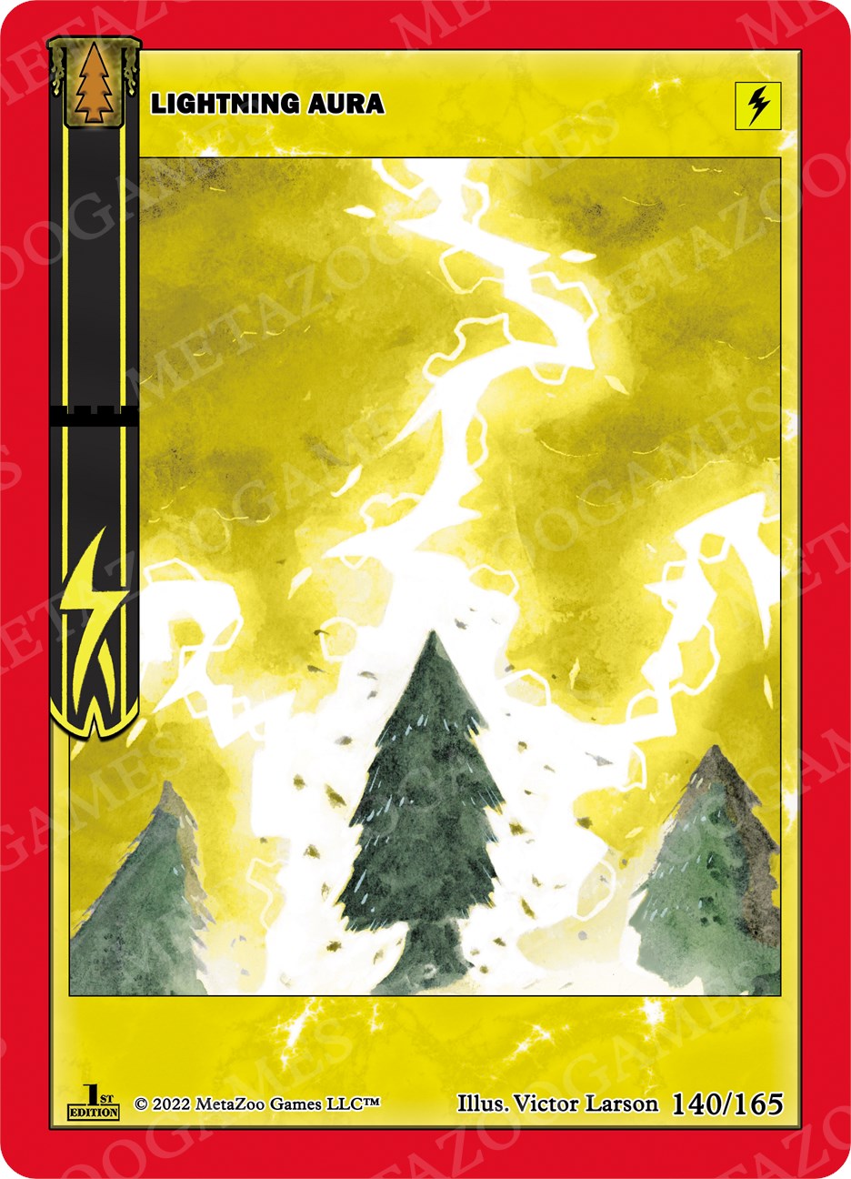 Lightning Aura - Wilderness: First Edition - MetaZoo