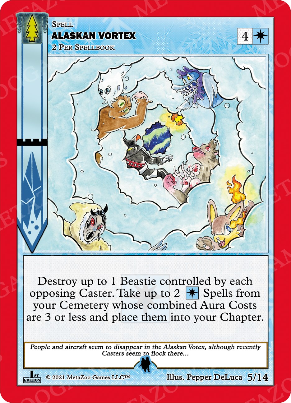 Alaskan Vortex - Wilderness: First Edition Tribal Theme Decks - MetaZoo