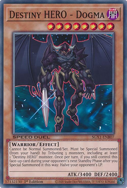 Destiny HERO - Dogma - Speed Duel GX: Duel Academy Box - YuGiOh