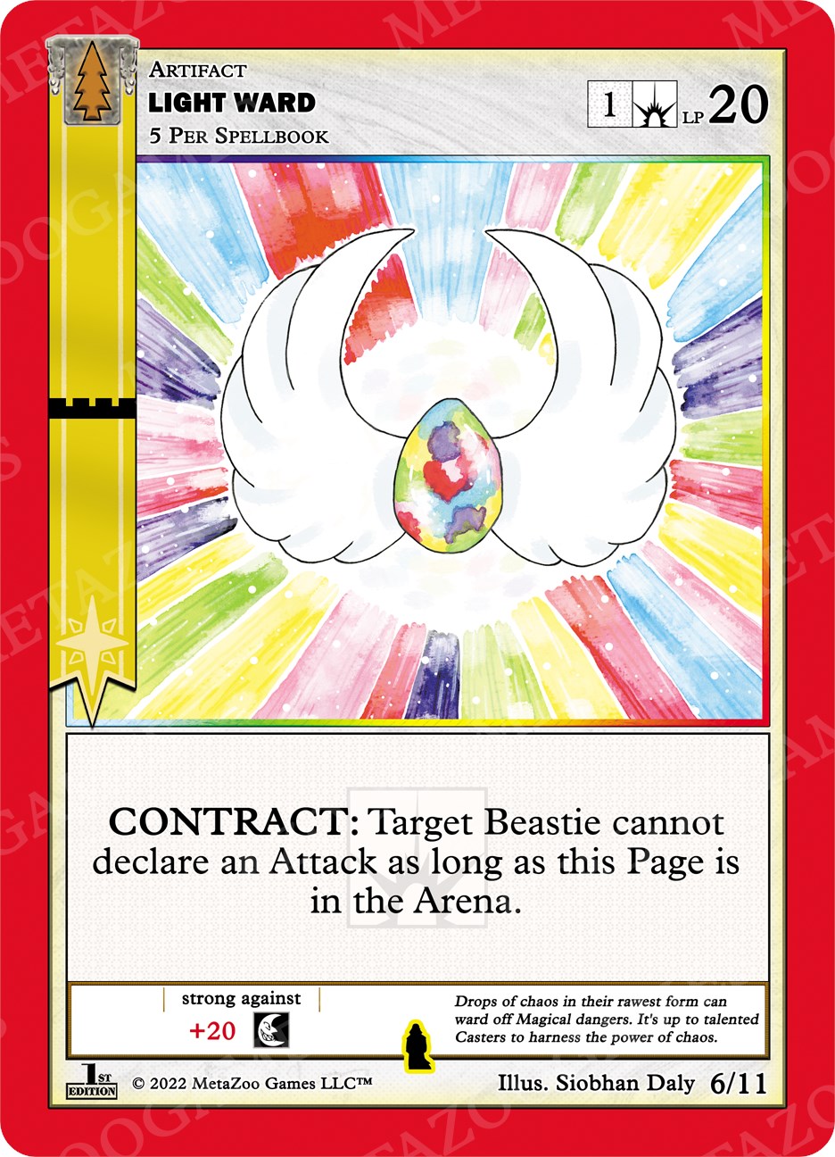 Light Ward - Wilderness: First Edition Tribal Theme Decks - MetaZoo