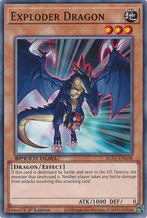 Exploder Dragon - Speed Duel GX: Duel Academy Box - YuGiOh