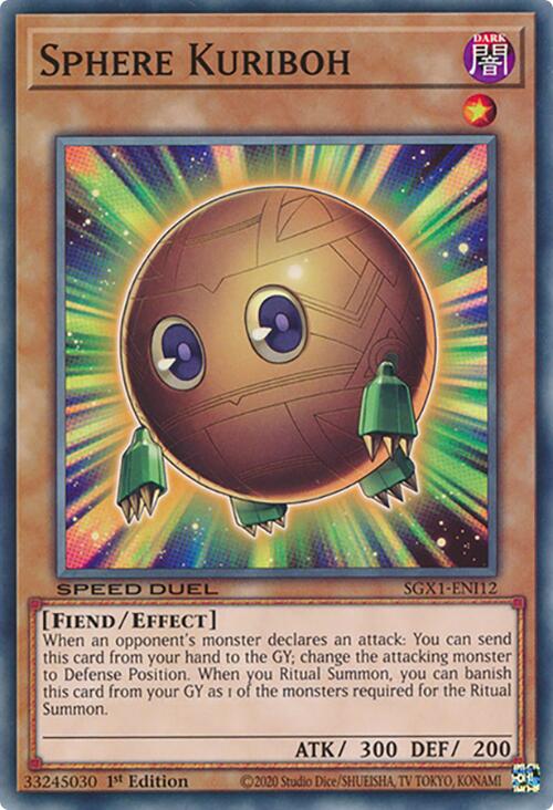 Sphere Kuriboh - Speed Duel GX: Duel Academy Box - YuGiOh