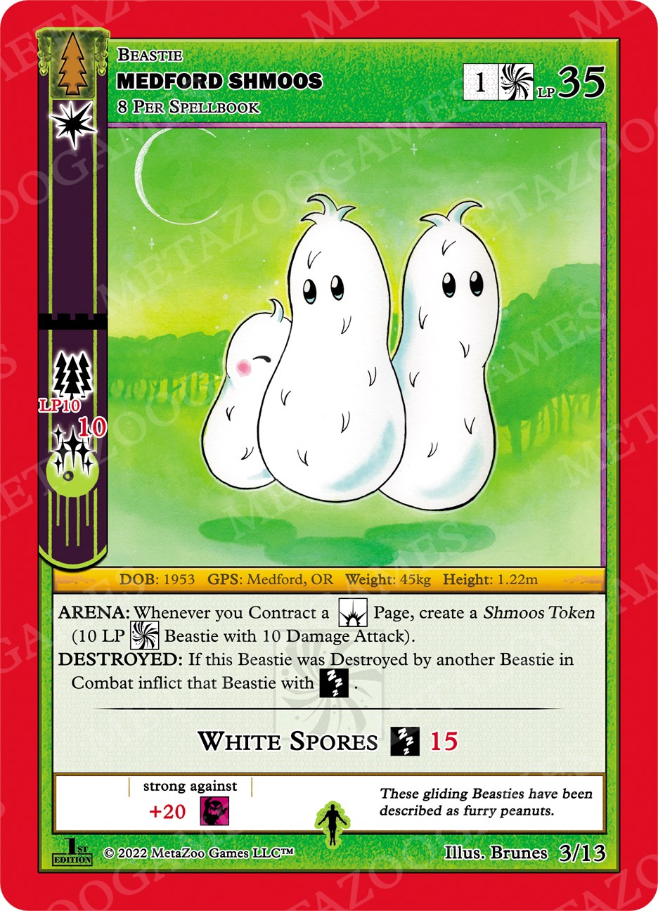 Medford Shmoos - Wilderness: First Edition Release Event Deck - MetaZoo