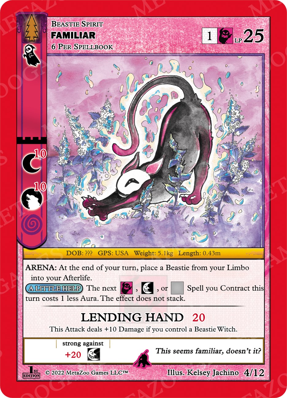 Familiar - Wilderness: First Edition Release Event Deck - MetaZoo