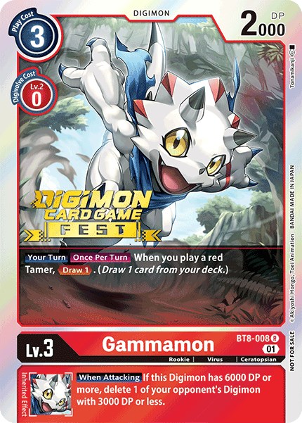 Gammamon (Digimon Card Game Fest 2022) - Release Special Booster ...