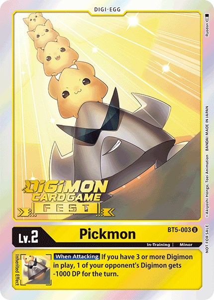 Pickmon (Digimon Card Game Fest 2022) - Battle of Omni - Digimon Card Game