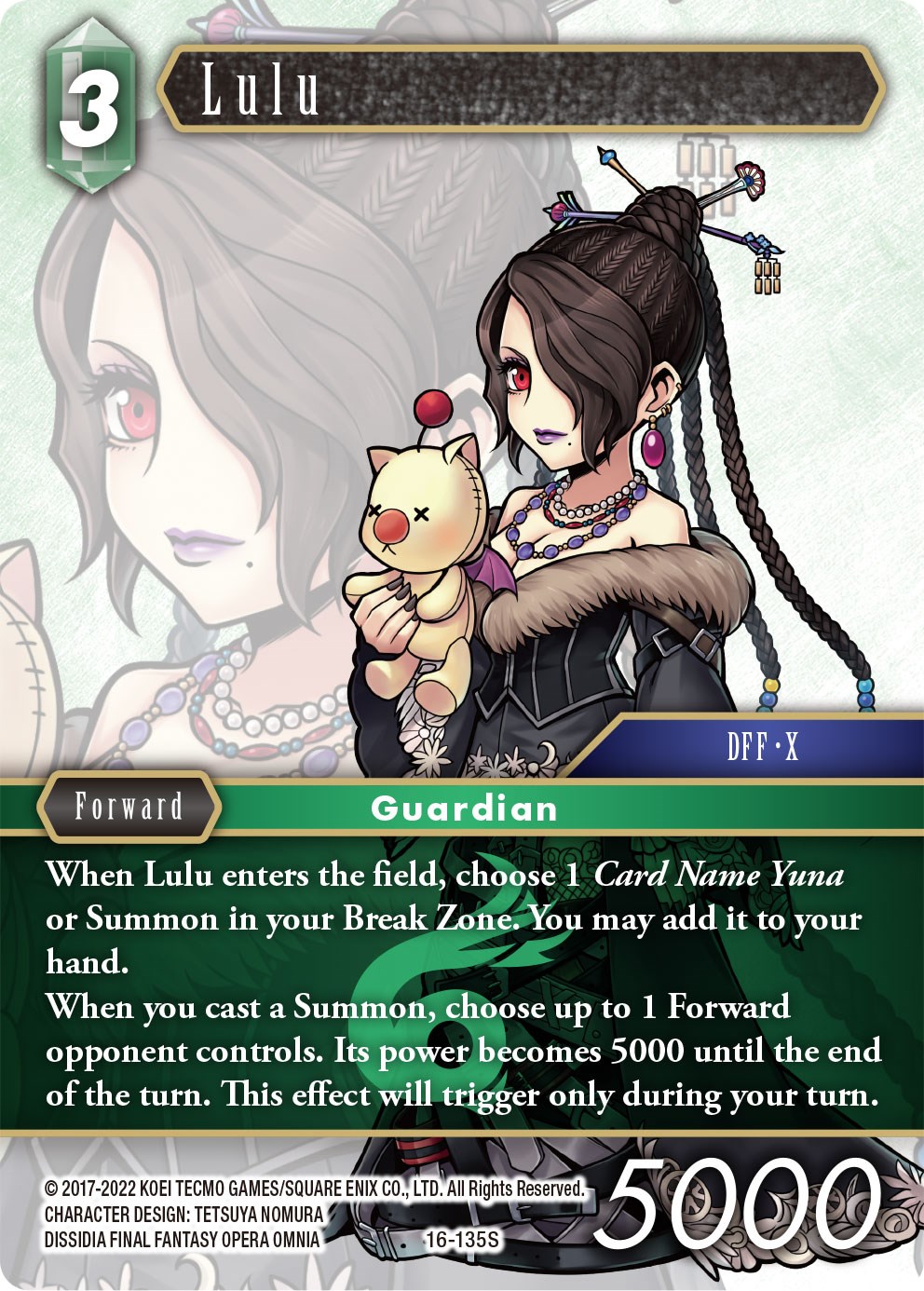 Lulu - Emissaries of Light - Final Fantasy TCG