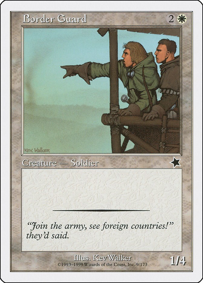 Border Guard - Starter 1999 - Magic: The Gathering