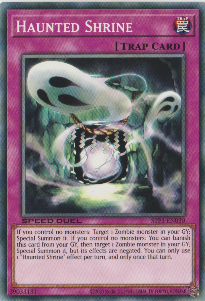 Haunted Shrine - Speed Duel: Tournament Pack 3 - YuGiOh