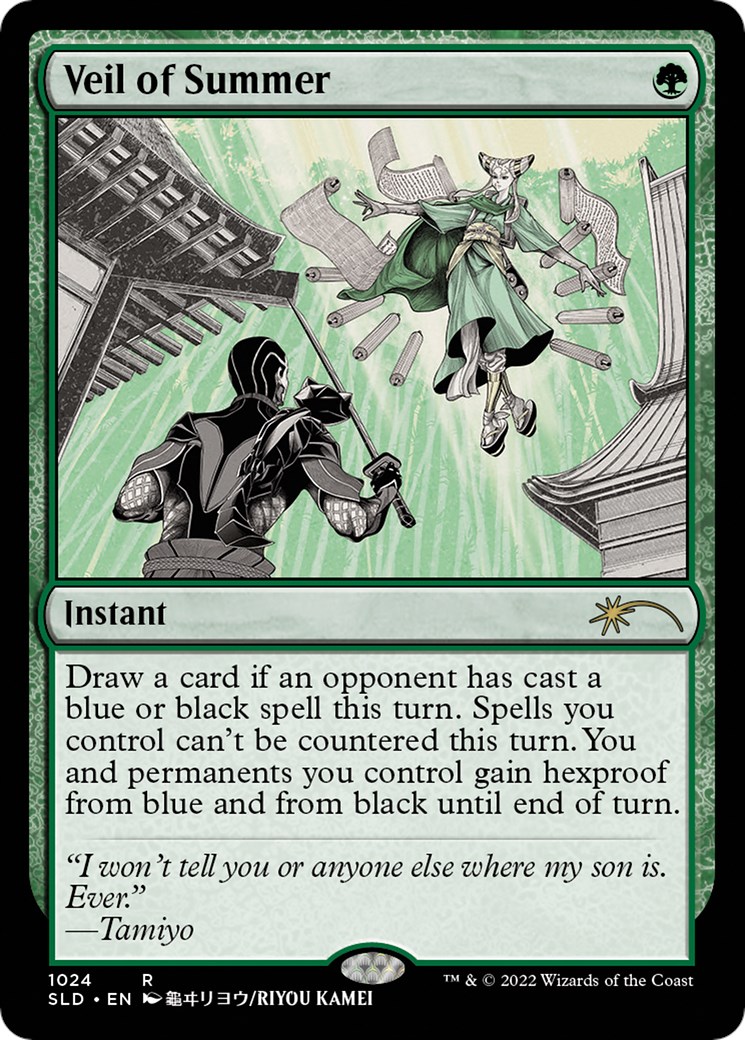 Veil of Summer - Secret Lair Drop Series - Magic: The Gathering