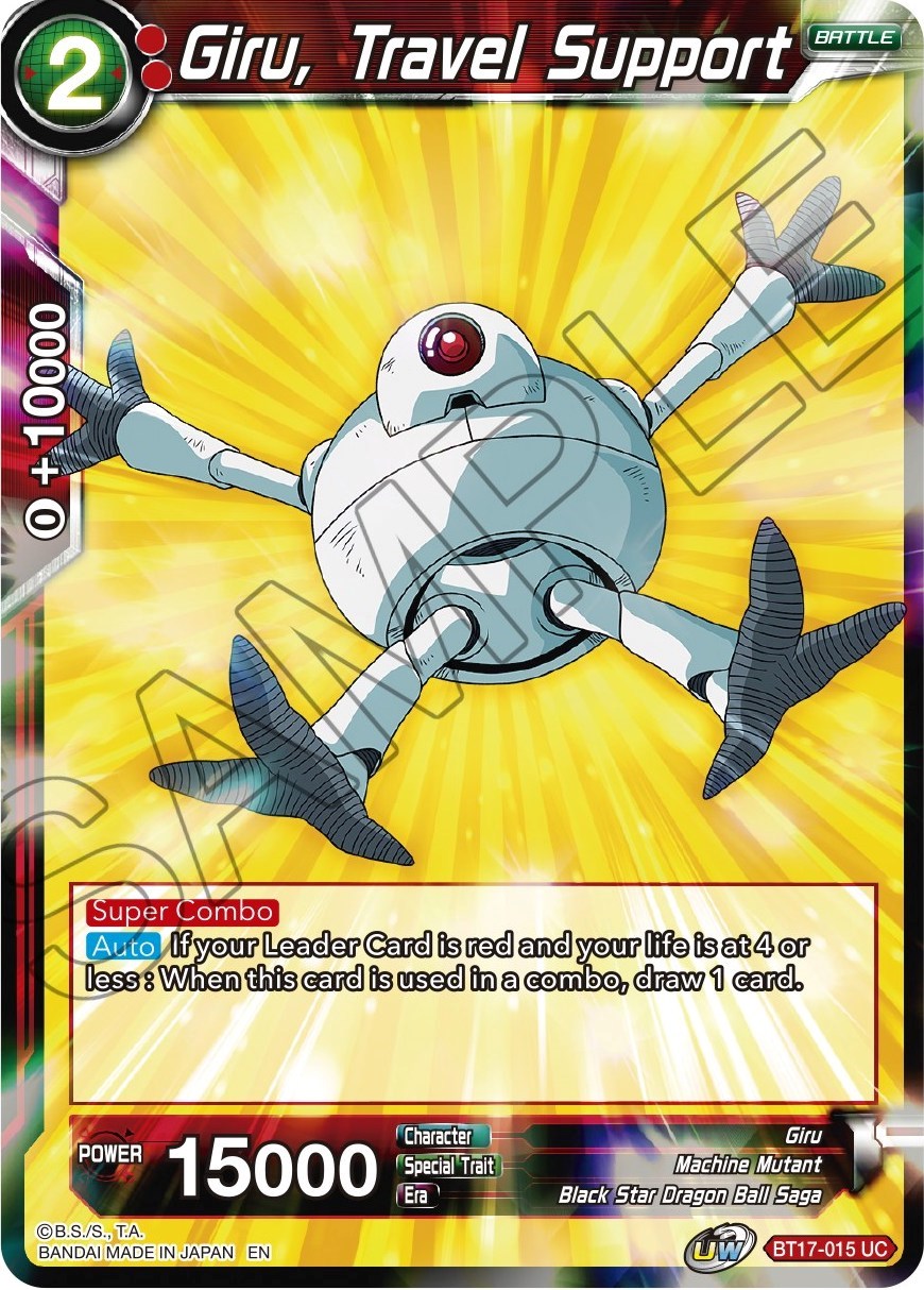 Giru, Travel Support - Ultimate Squad - Dragon Ball Super: Masters