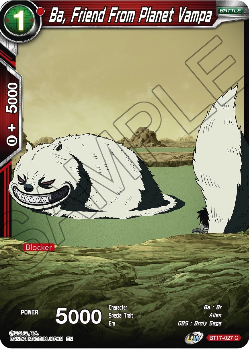 Ba, Friend From Planet Vampa - Ultimate Squad - Dragon Ball Super CCG