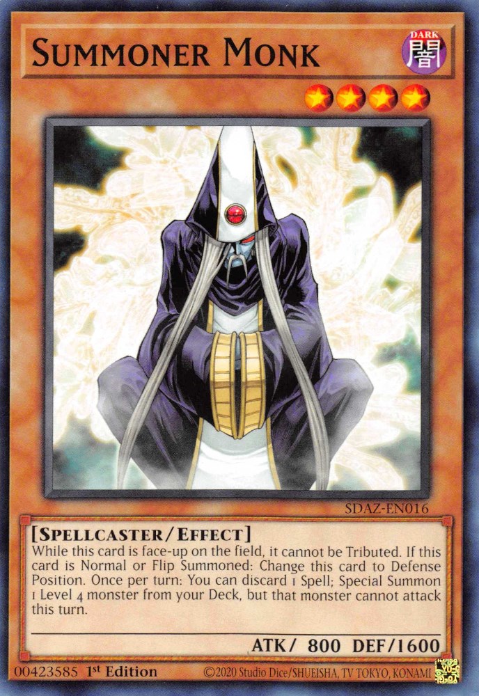 Summoner Monk - Structure Deck: Albaz Strike - YuGiOh