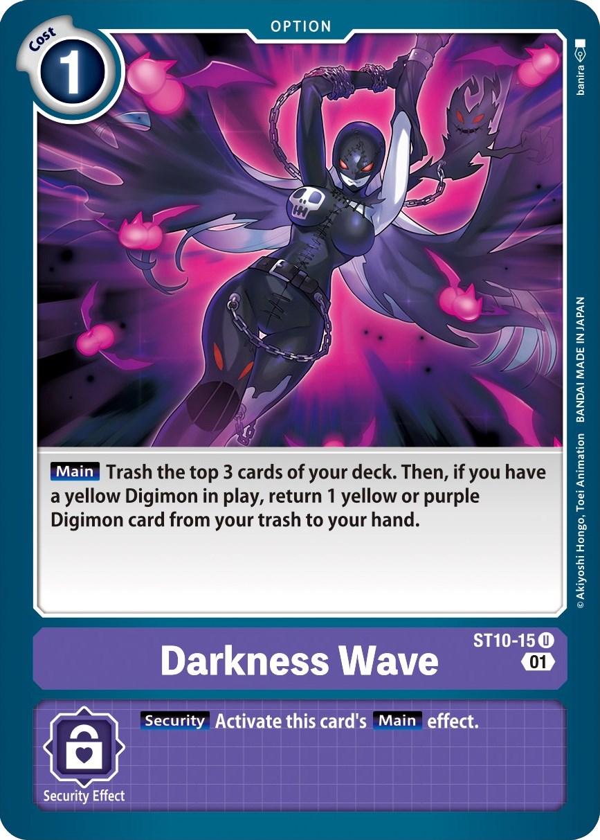 Darkness Wave - Starter Deck 10: Parallel World Tactician - Digimon ...