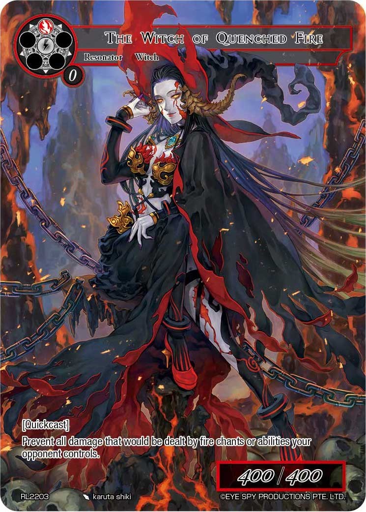 The Witch of Quenched Fire - Promo Cards - Force of Will