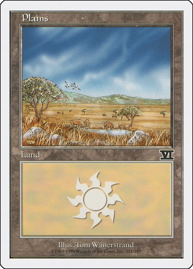 Plains (331) - Classic Sixth Edition - Magic: The Gathering