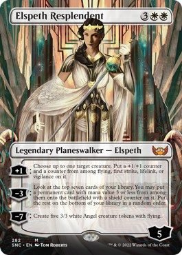 Elspeth Resplendent (Borderless) - Streets of New Capenna - Magic: The ...