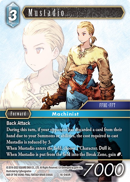 Mustadio - Emissaries of Light - Final Fantasy TCG