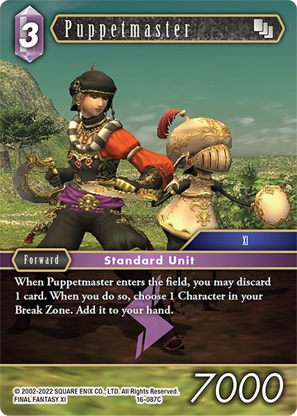 Puppetmaster - Emissaries of Light - Final Fantasy TCG