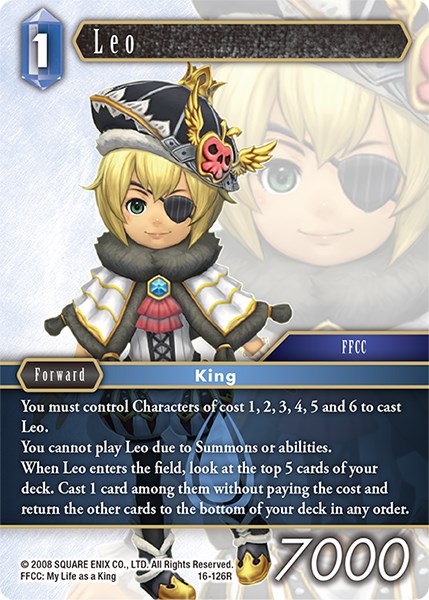 Leo - Emissaries of Light - Final Fantasy TCG