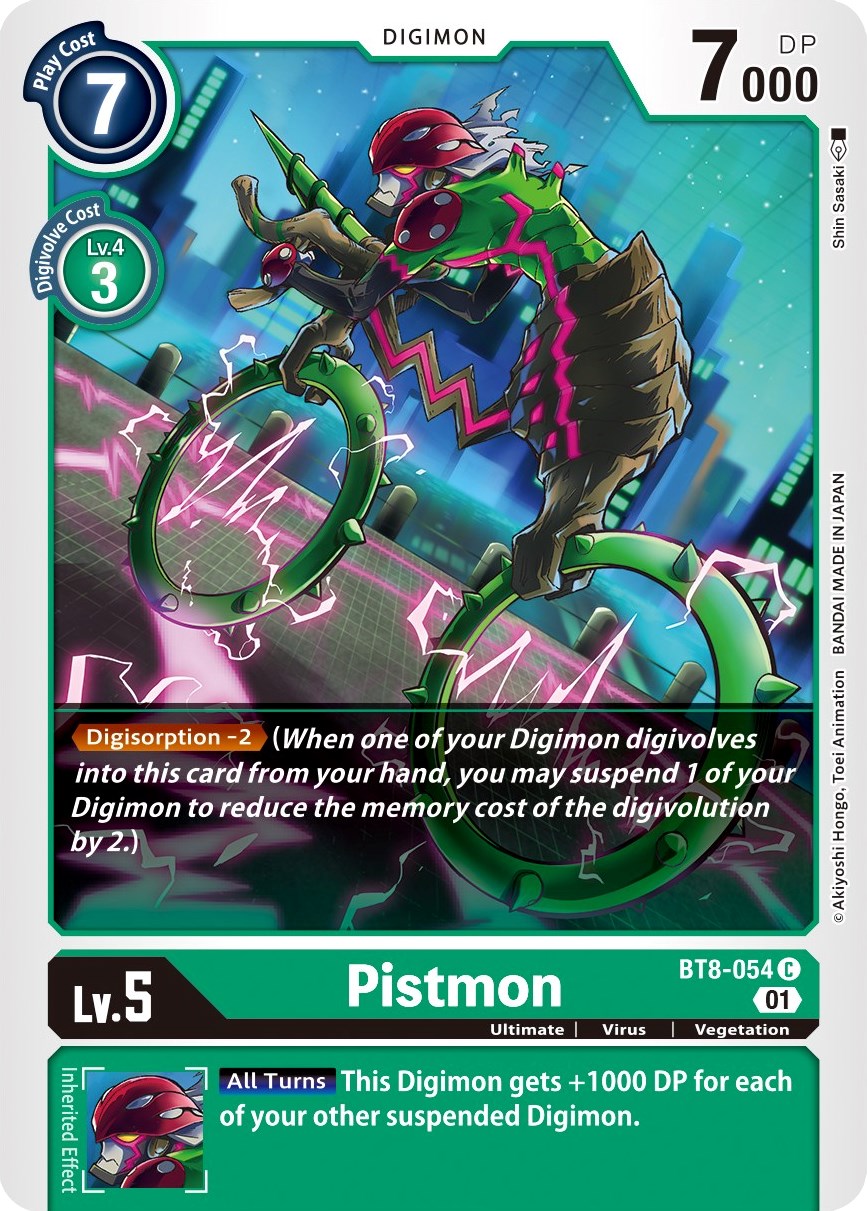 Pistmon - New Awakening - Digimon Card Game