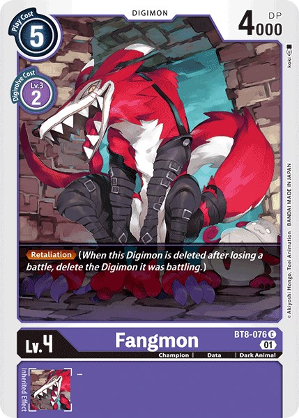 Fangmon - New Awakening - Digimon Card Game