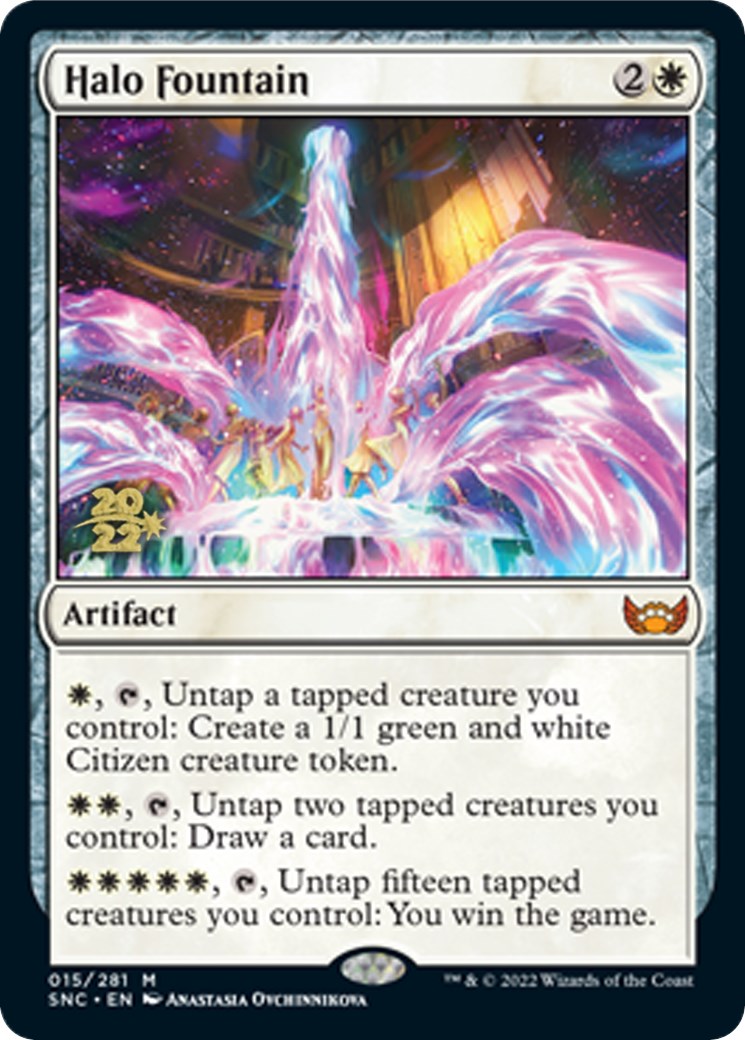Halo Fountain - Prerelease Cards - Magic: The Gathering