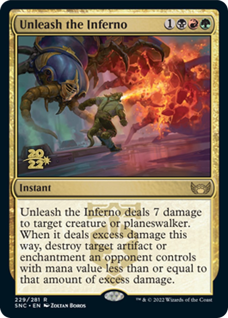 Unleash the Inferno - Prerelease Cards - Magic: The Gathering