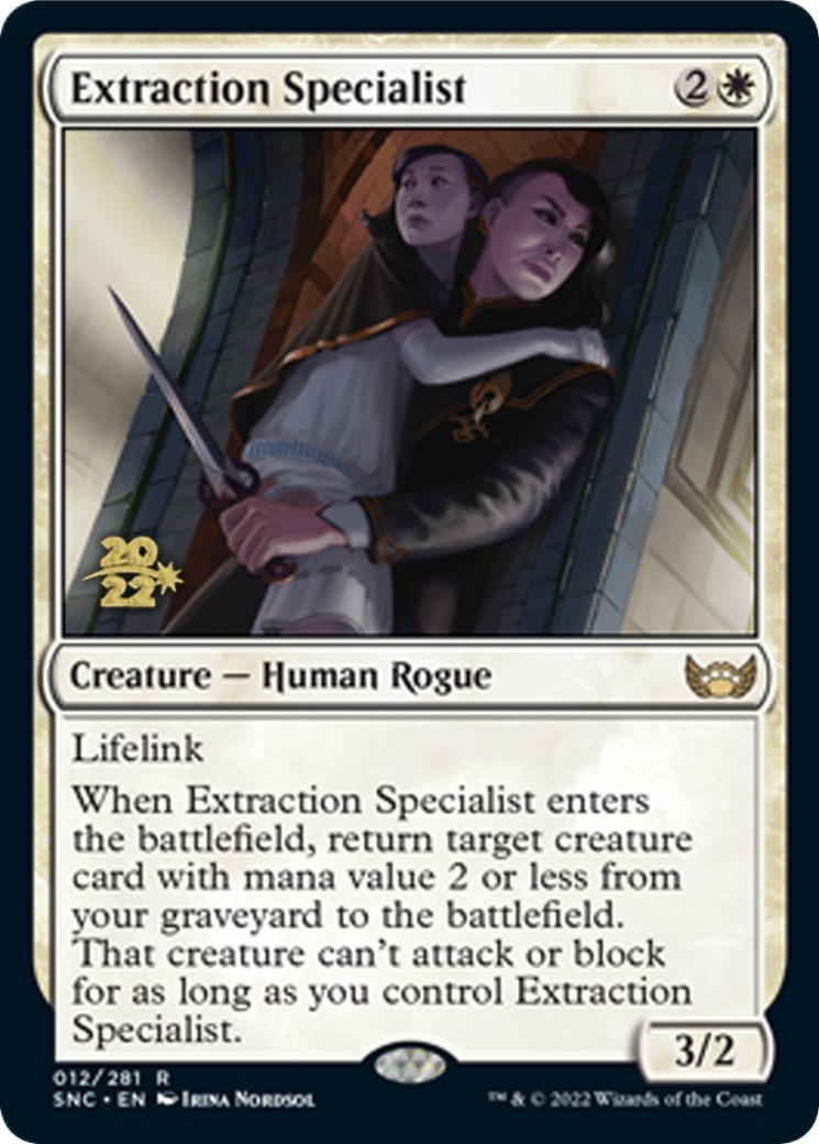 Extraction Specialist - Prerelease Cards - Magic: The Gathering