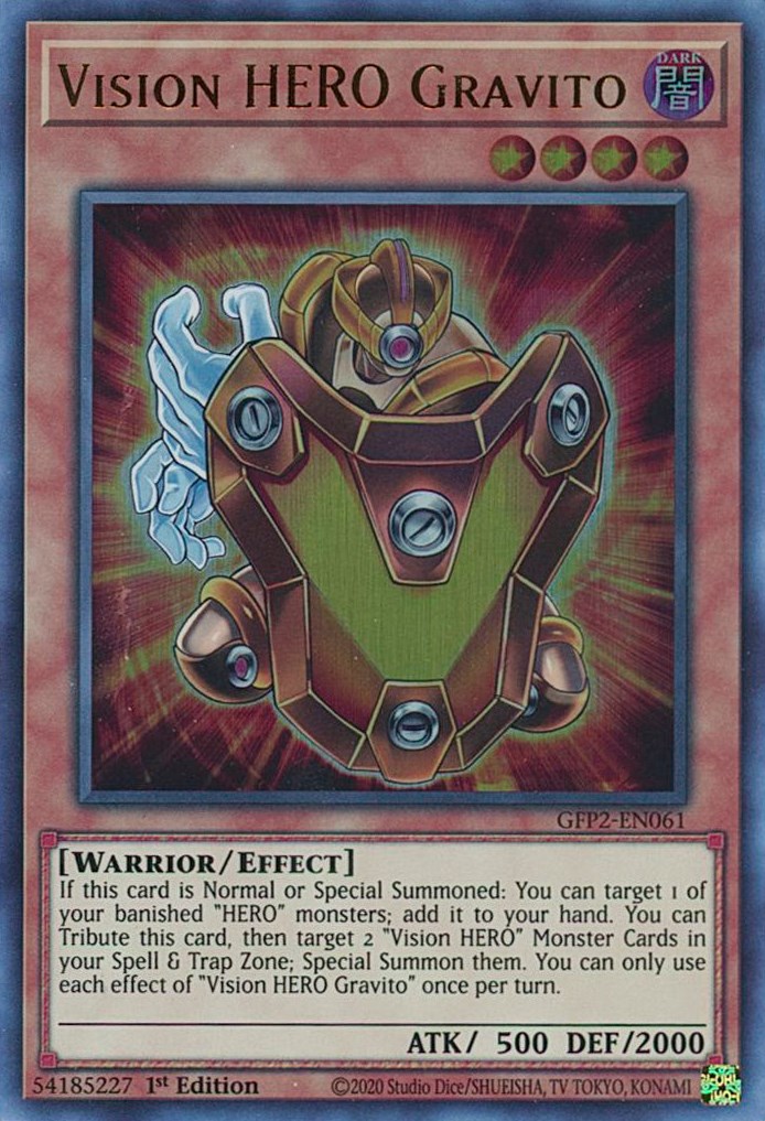 Vision HERO Gravito - Ghosts From the Past: The 2nd Haunting - YuGiOh